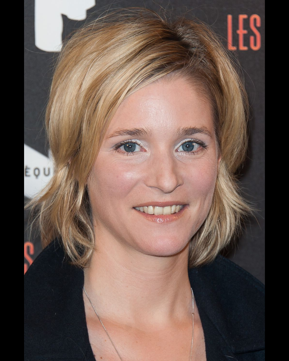 Photo : Natacha Regnier lors du vernissage de l'exposition sur le film ...