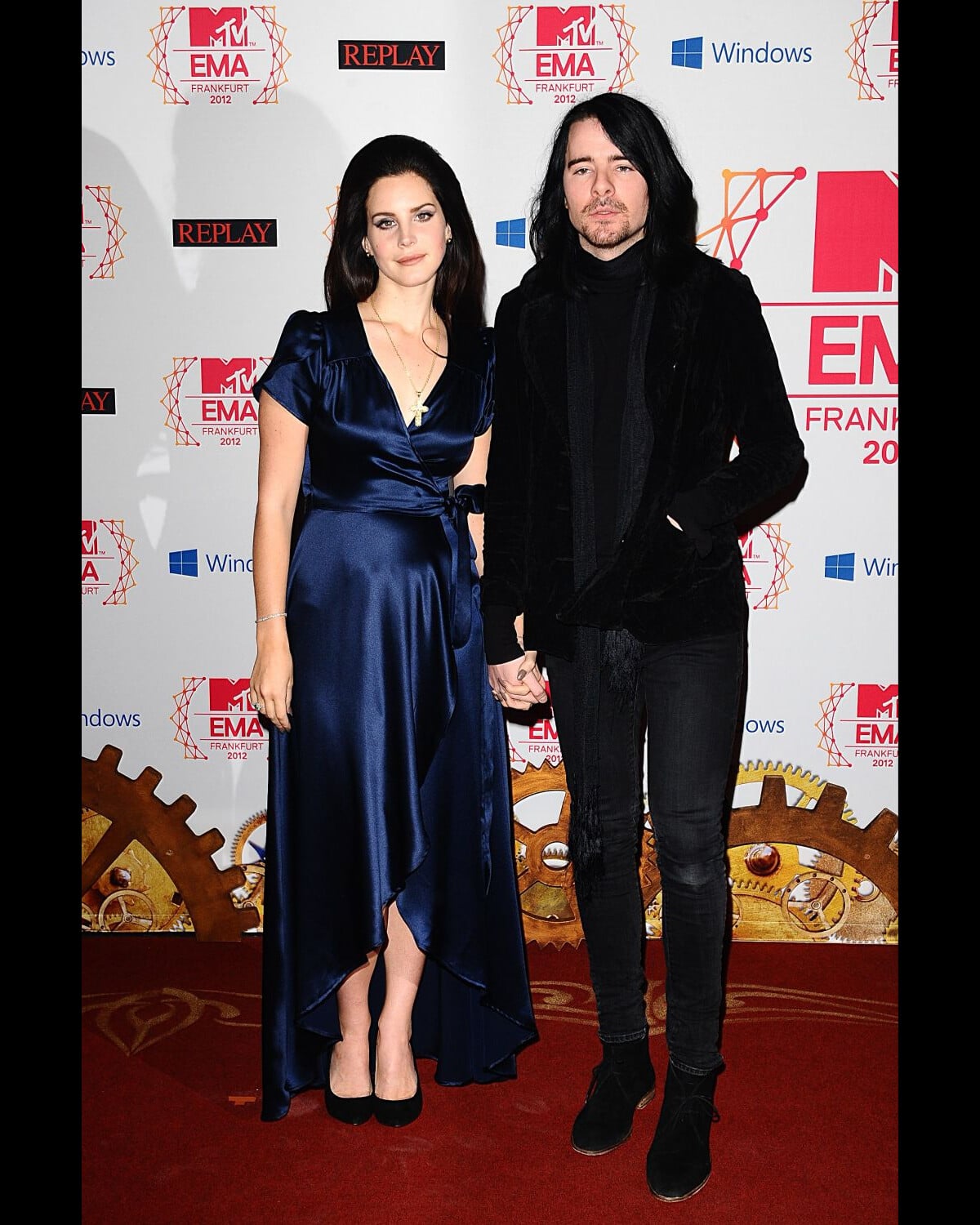 Photo : Lana Del Rey et son homme James O'Neil lors des MTV EMA's 2012 ...