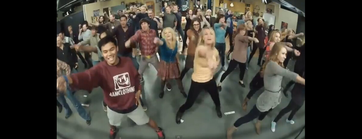 Vidéo : Le flash mob du casting de The Big Bang Theory sur Call Me ...