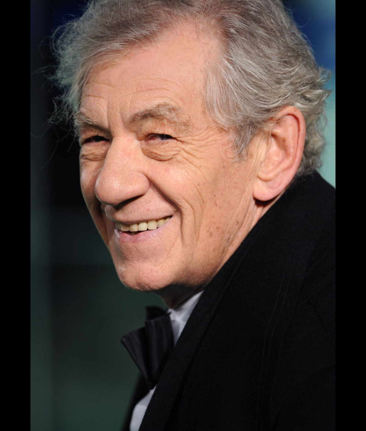 Photo : Sir Ian McKellen est souriant à l'avant-première royale du ...