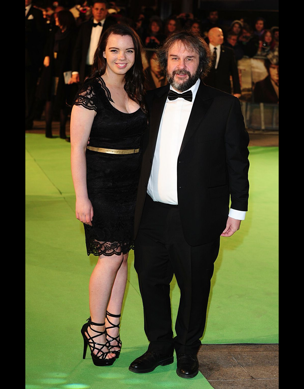 Photo : Peter Jackson et sa fille Katie posent à l'avant-première ...