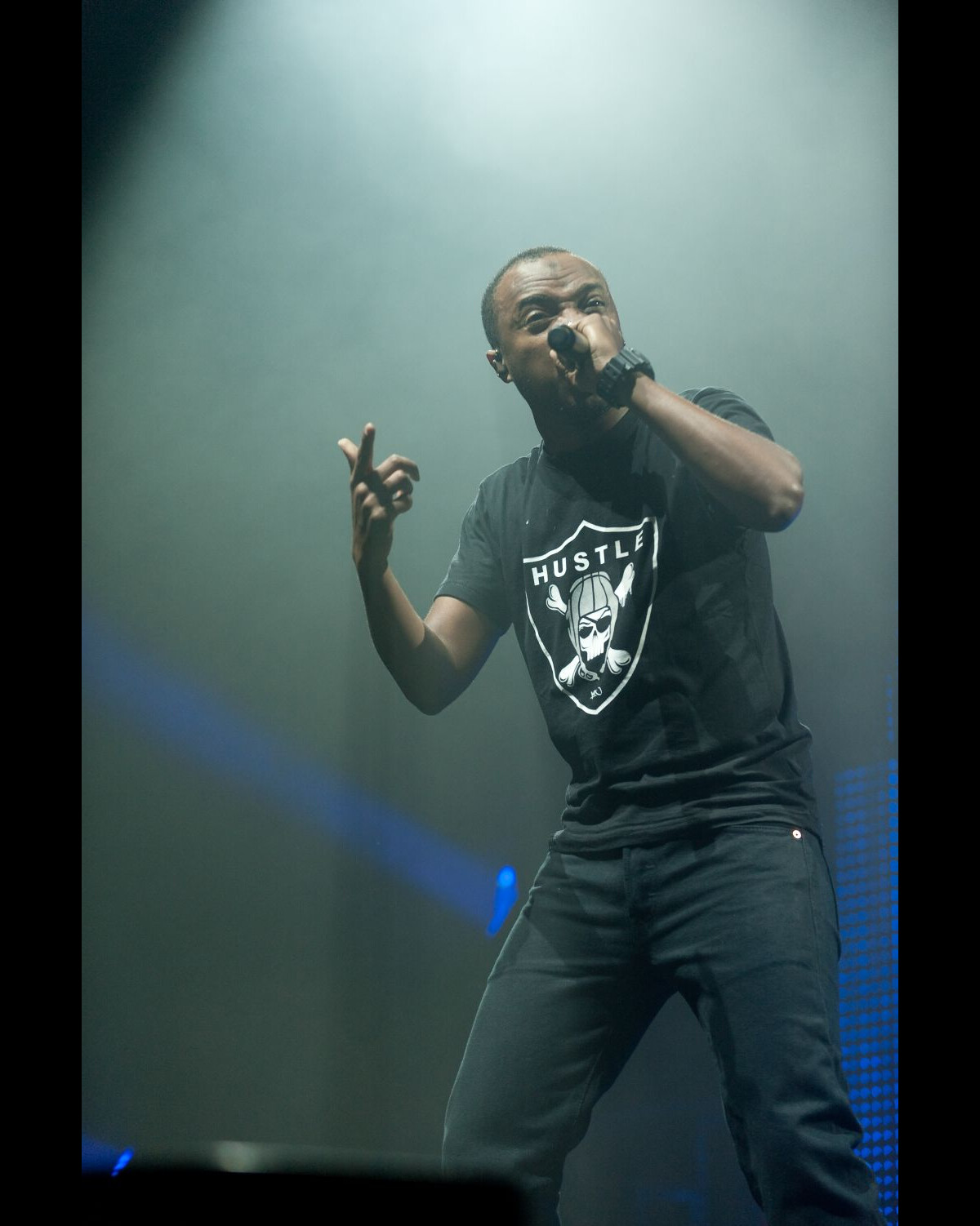 Photo : Le rappeur Soprano en concert à Genèves en Suisse le 10 ...