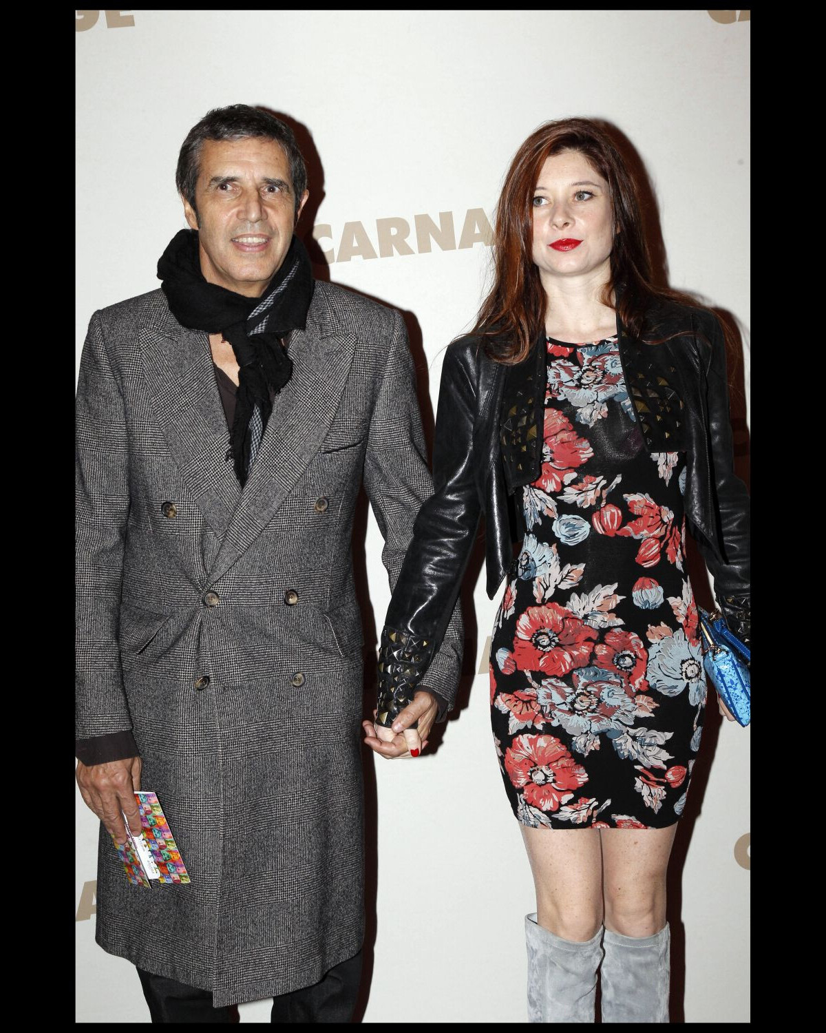 Photo : Julien Clerc et Hélène Grémillon à Paris, le 20 novembre 2011 ...