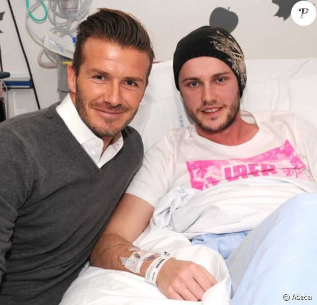 David Beckham : Sans Victoria, il réconforte des malades dans un ...