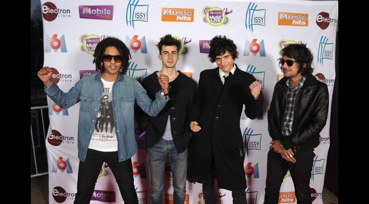 Photo : Le groupe BB Brunes en 2010. - Purepeople