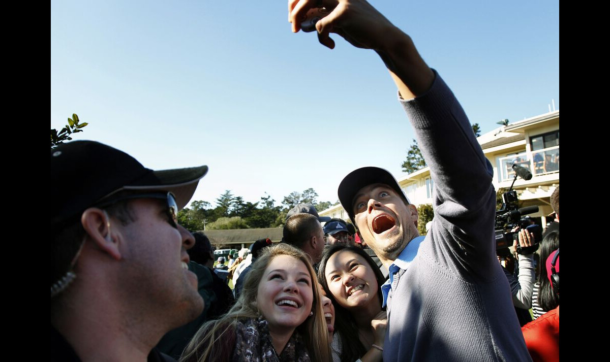 Photo : Josh Duhamel au Monterey Peninsula Country Club lors du AT&T ...