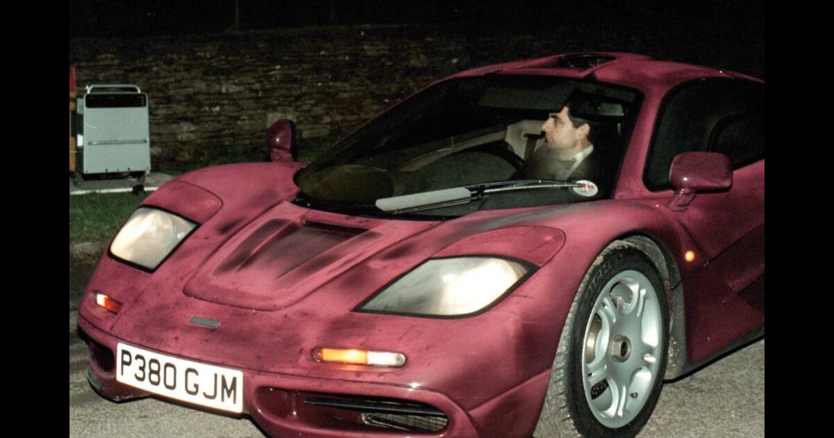 Rowan Atkinson : Sa McLaren F1 refaite à neuf coûte 1 million d'euros ...