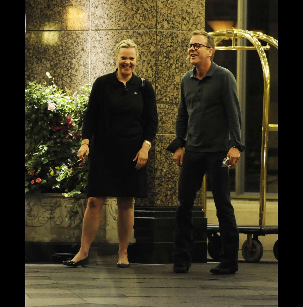 Photo : Kiefer et Rachel Sutherland, le 17 juin 2011 à Toronto ...
