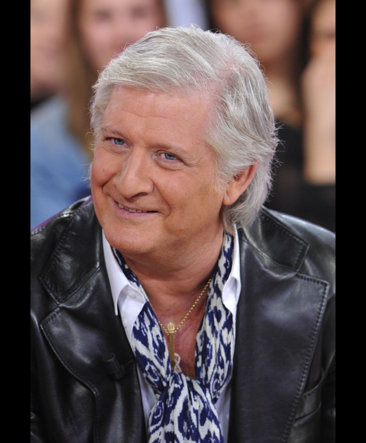 Photo : Patrick Sebastien lors de l'enregistrement de Vivement dimanche ...