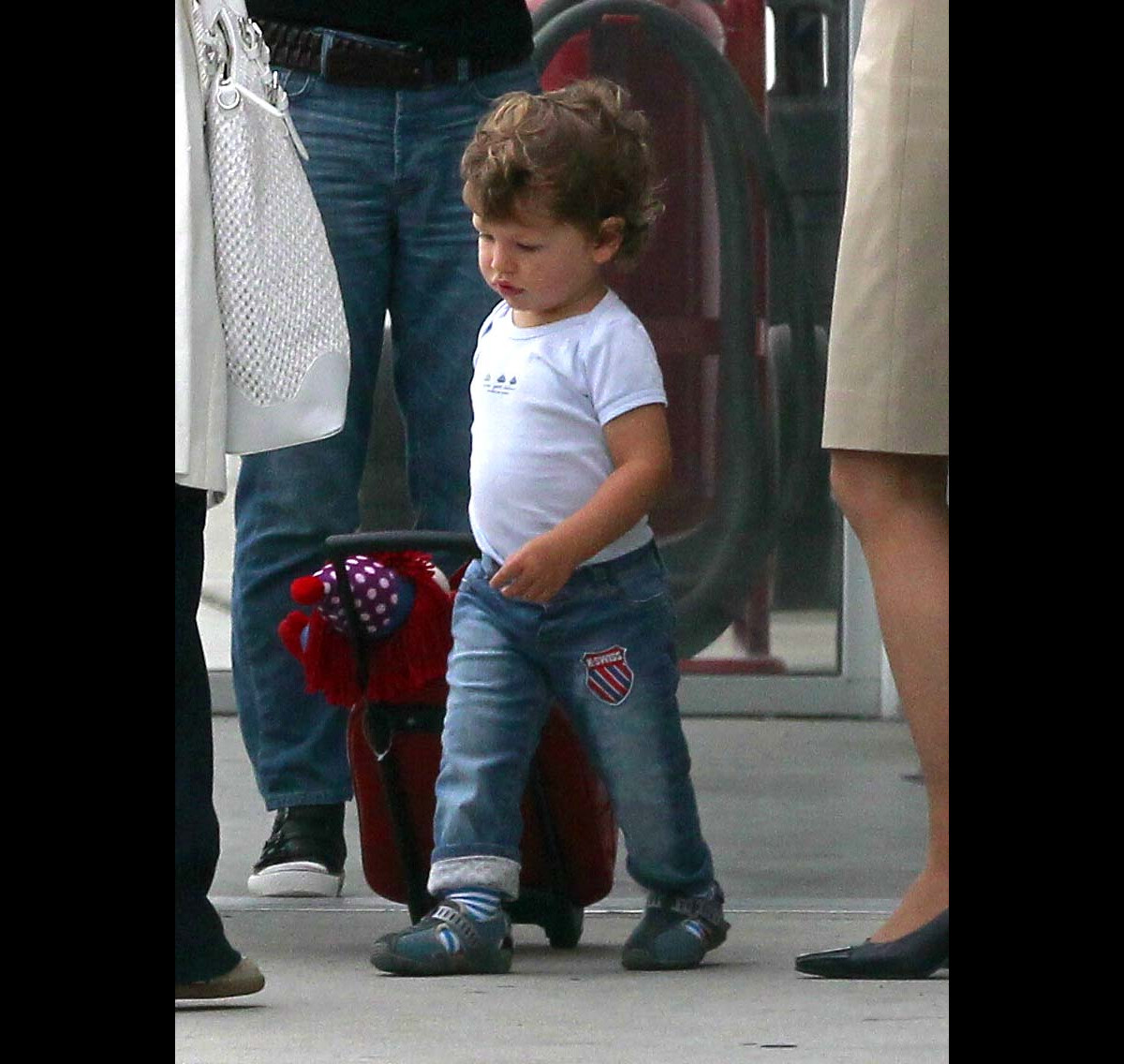 Photo : Le petit Léo, le fils de Penélope Cruz et de Javier Bardem, à ...