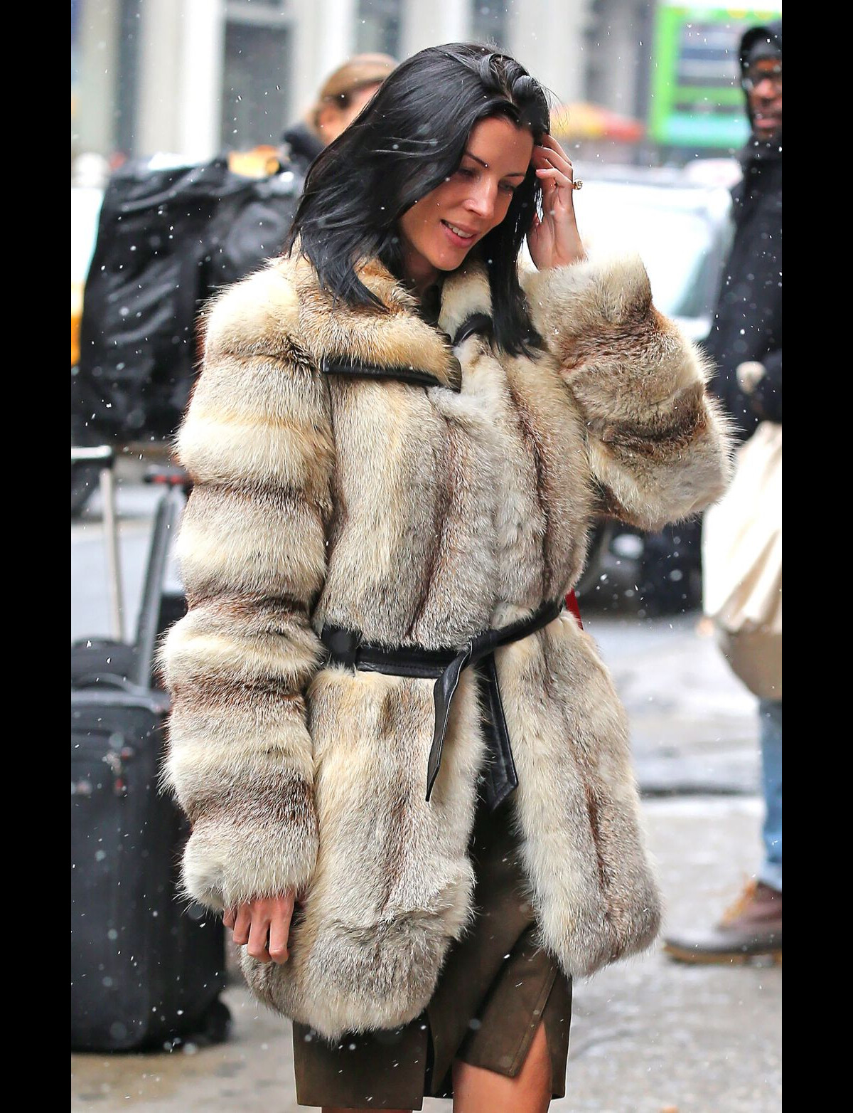 Photo : Liberty Ross dans les rues de New York, le 5 février 2013 - Ode ...