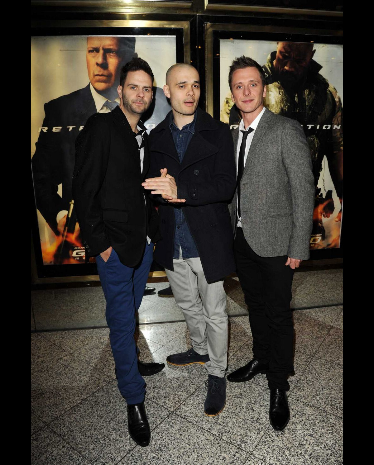 Photo : The 5ive (The Big Reunion) lors de la première du film G.I. Joe ...