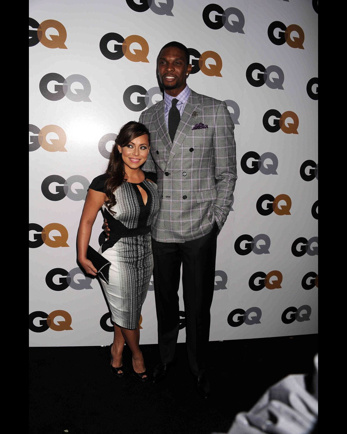 Photo : LOS ANGELES, CA - NOVEMBER 13: Adrienne Bosh, Chris Bosh arrive ...