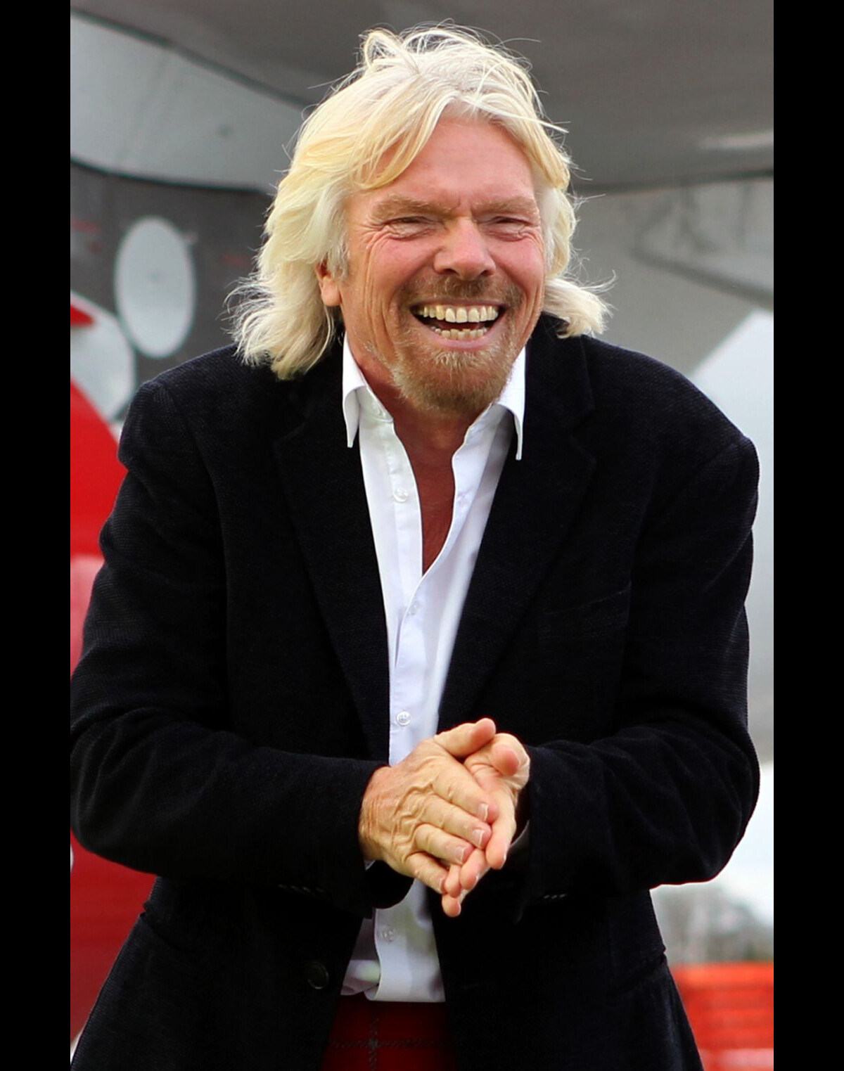 Photo : Richard Branson à Londres, le 8 avril 2013. - Purepeople