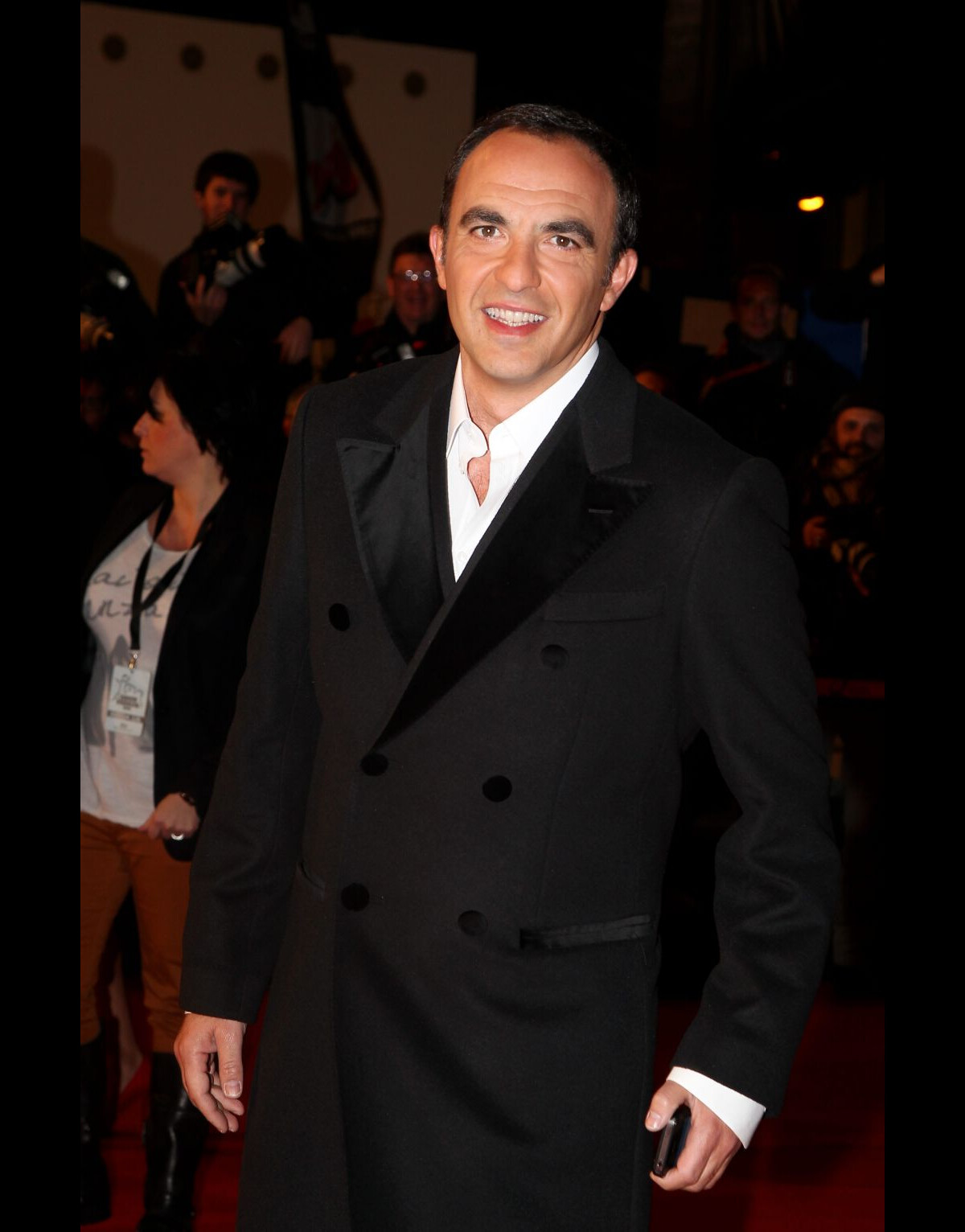 Photo : Nikos Aliagas en janvier 2013 à Cannes - Purepeople