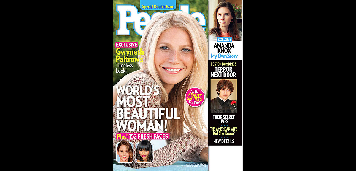 Photo : Le magazine américain People - avril 2013 - Purepeople