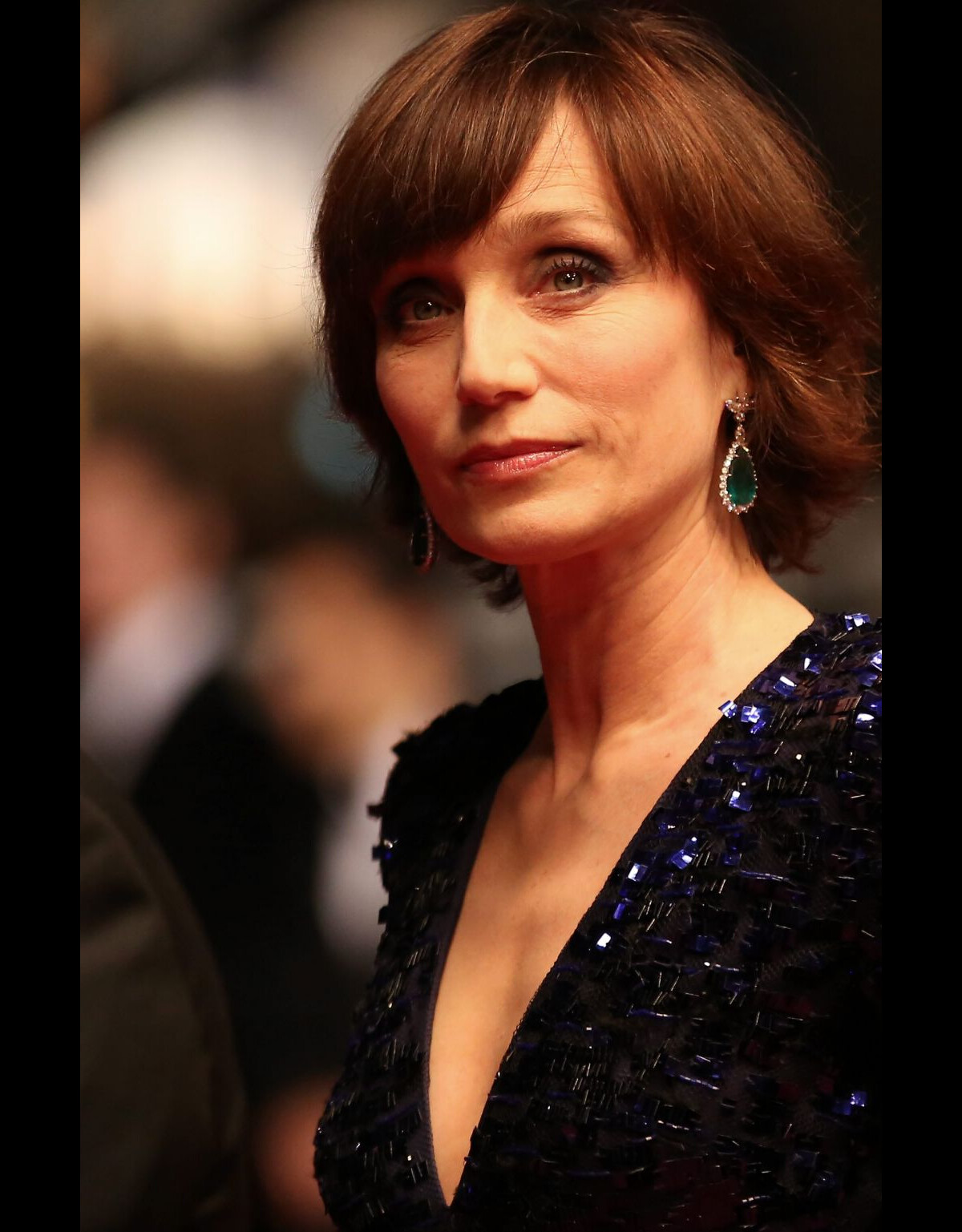 Photo : Kristin Scott Thomas superbe pour la montée des marches du film ...