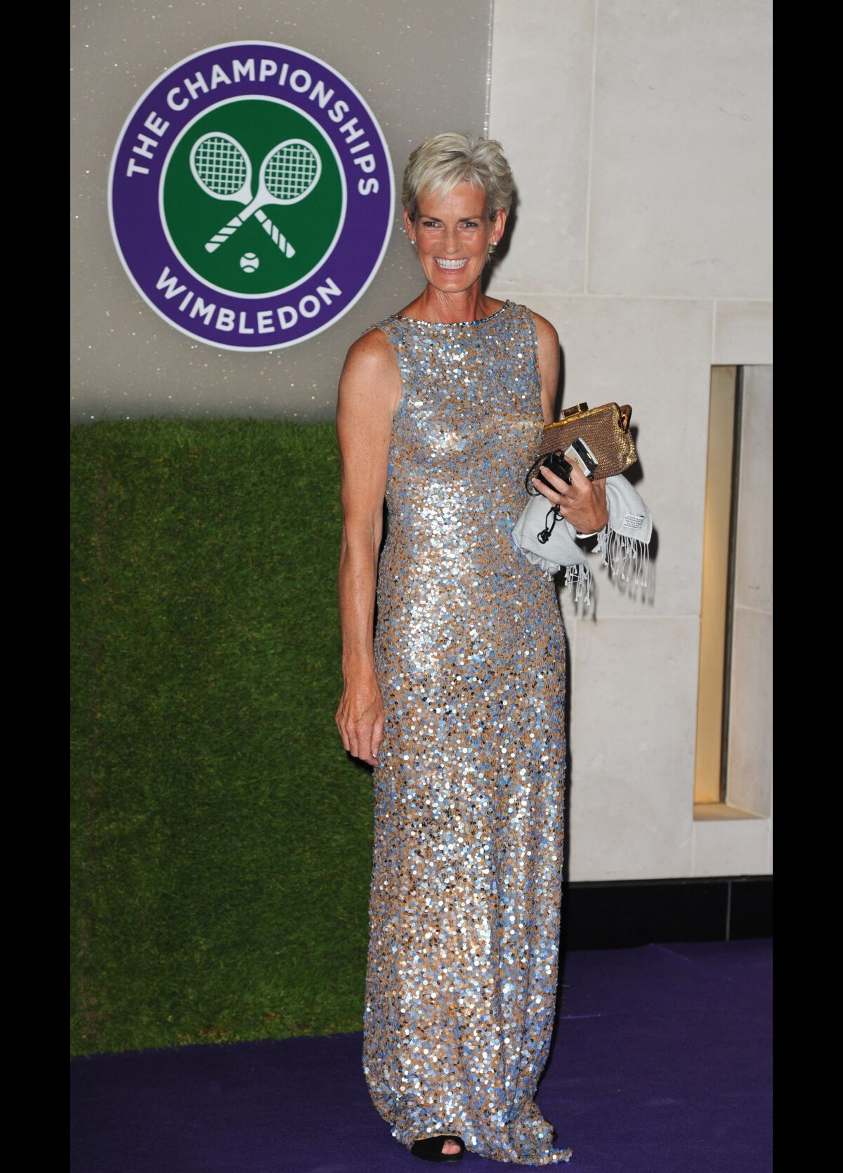 Photo : Judy Murray lors du dîner des champions de Wimbledon qui se ...