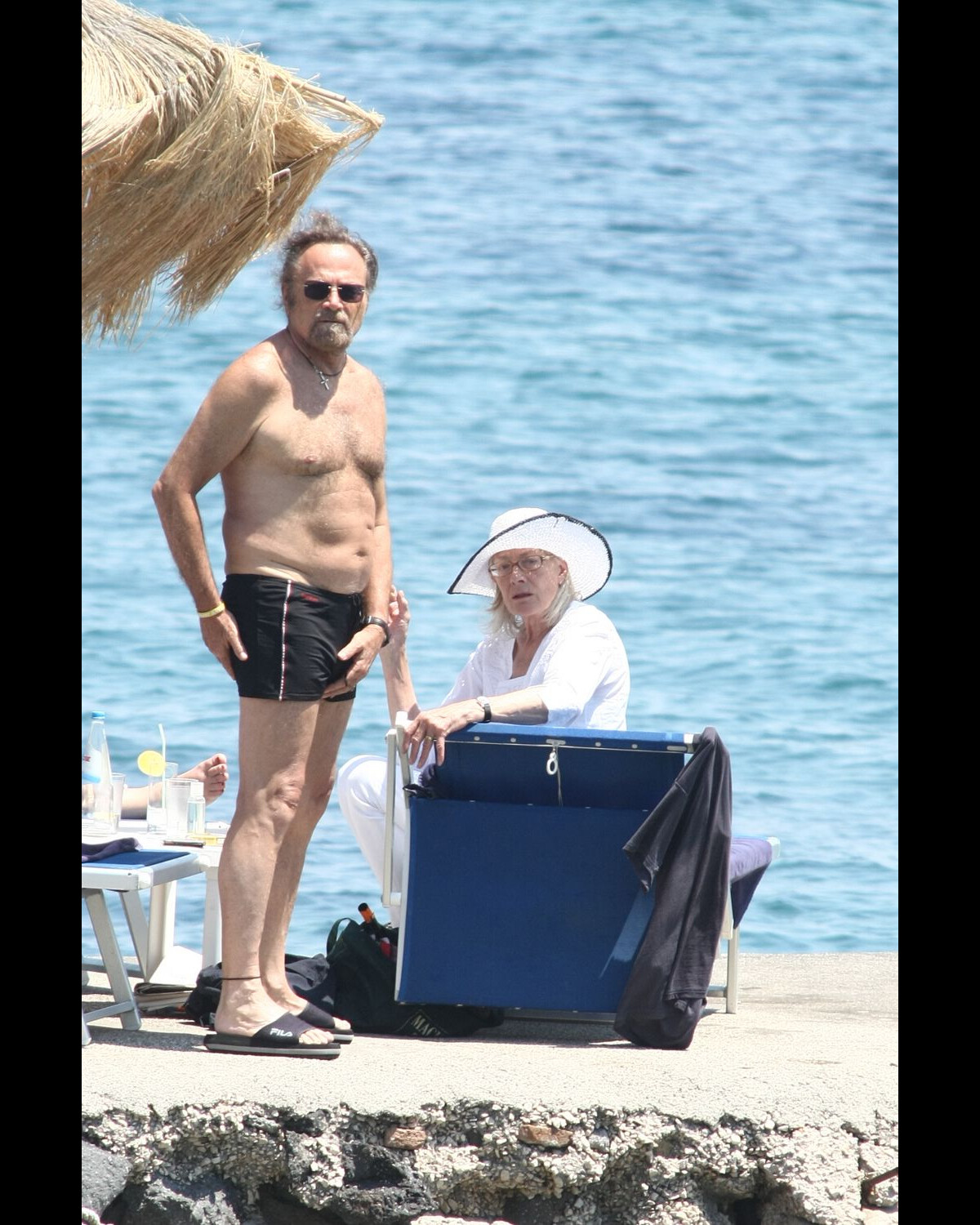 Photo : Vanessa Redgrave, 76 ans, et son mari Franco Nero, 71 ans, sur ...