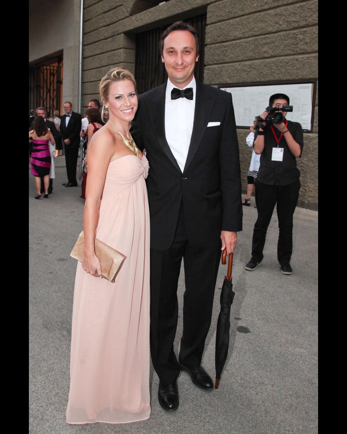 Photo : Lisa-Marie Sagerer, Alexander Hartl - Première de "Falstaff ...