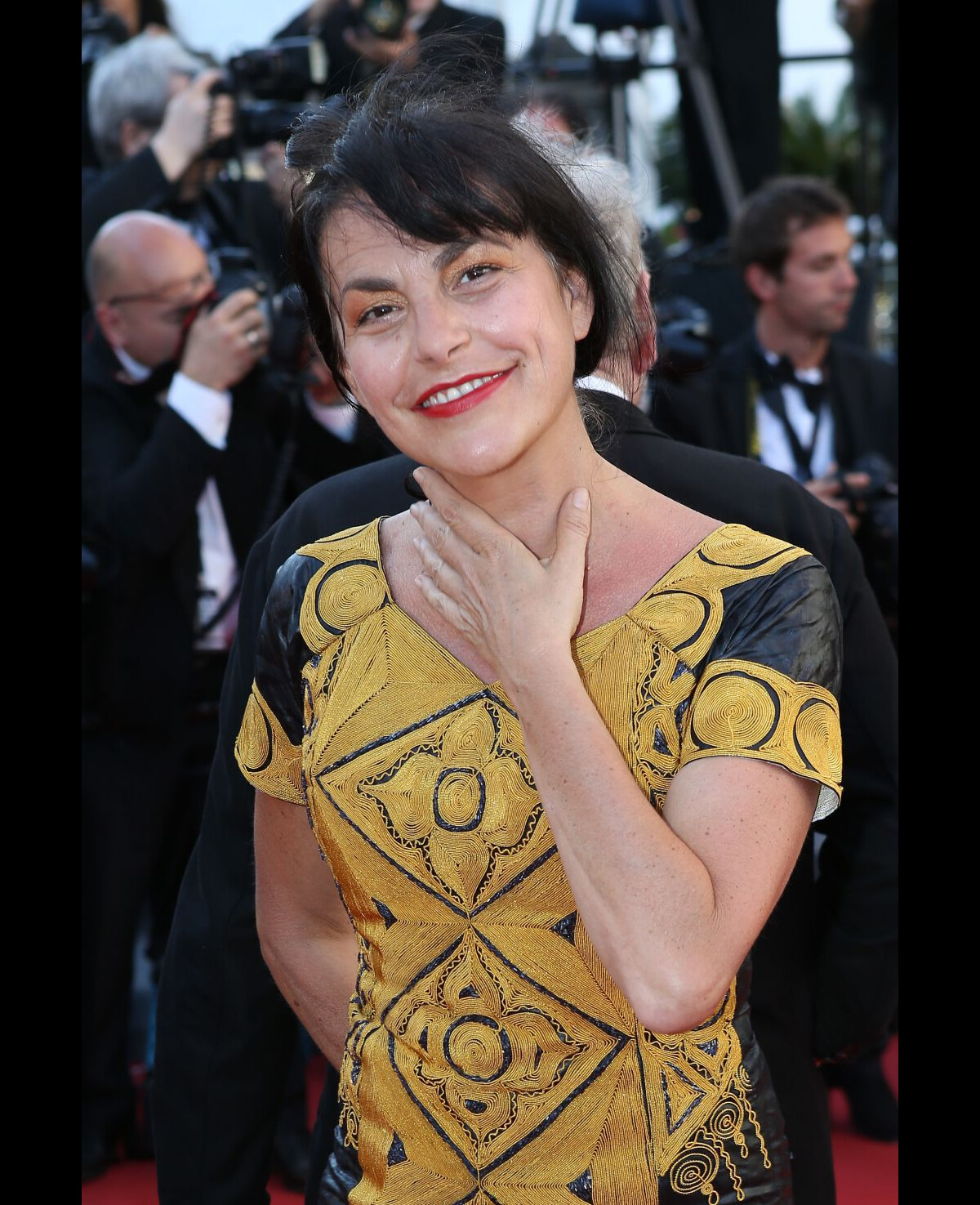 Photo : La chanteuse Lio - Montée des marches du film "Nebraska" lors ...