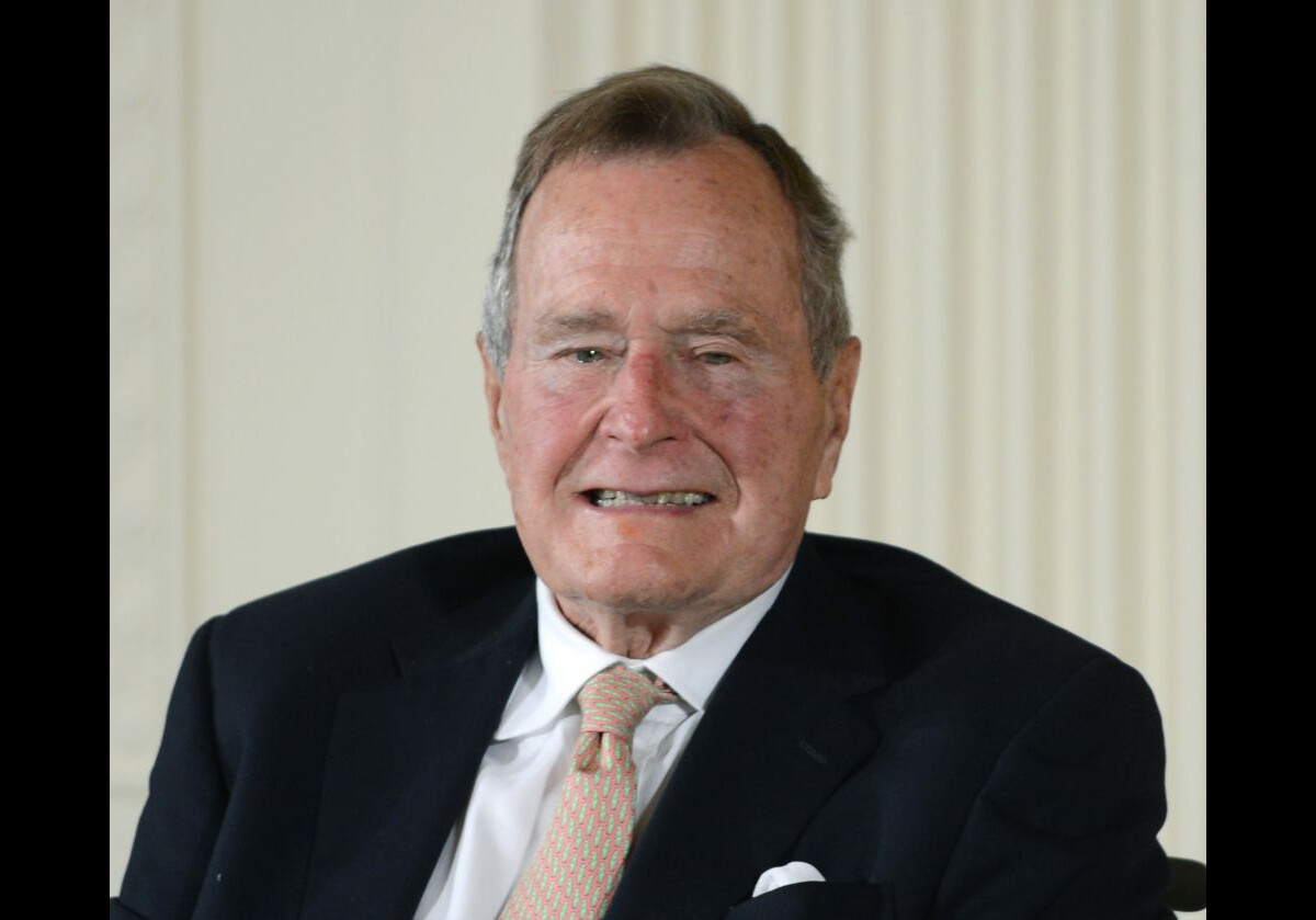 Photo : George H.W. Bush à Washington, le 15 juillet 2013. - Purepeople