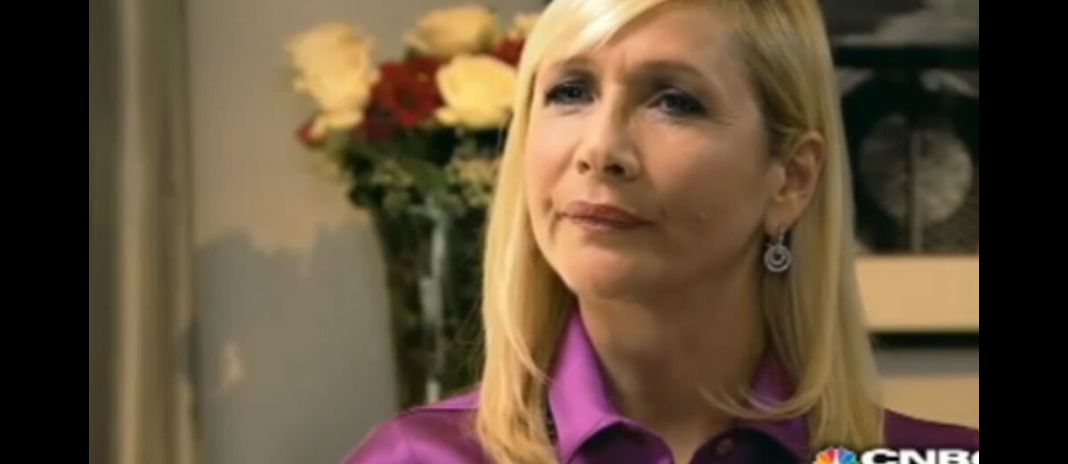 Photo : Tania Bryer lors du CNBC Meets consacré à Carla Bruni - août ...