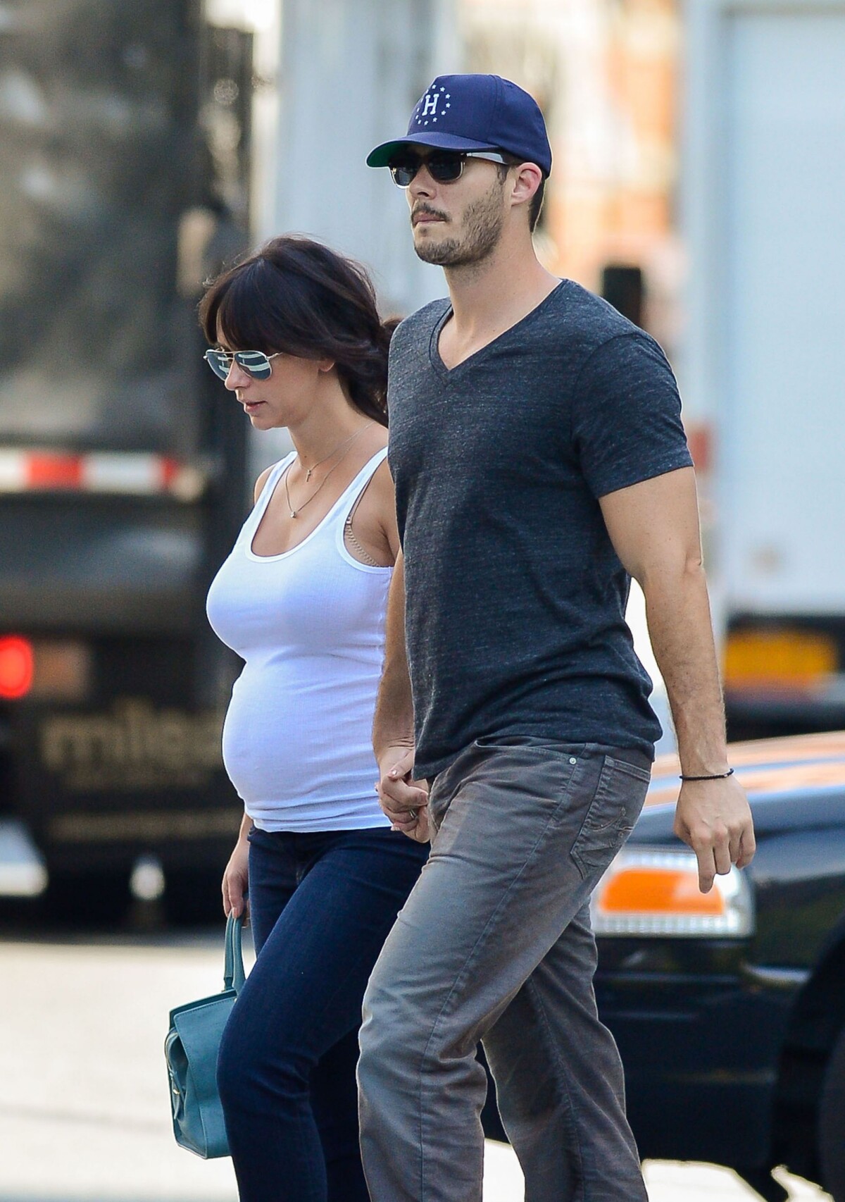 Photo Jennifer Love Hewitt Enceinte Et Son Fiancé Brian Hallisay à