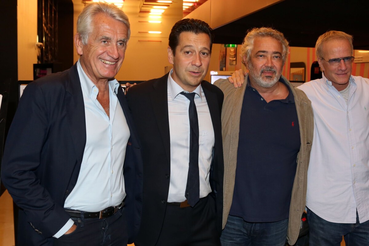 Photo : Gilbert Coullier, Paul Boujenah, Christophe Lambert et Laurent ...