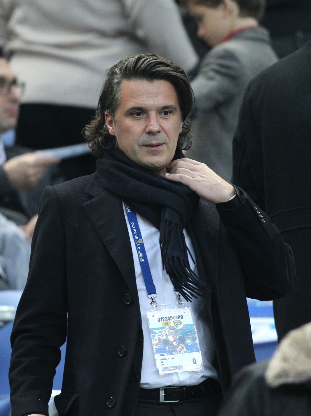 Photo : Vincent Labrune à Paris le 14 avril 2012. - Purepeople