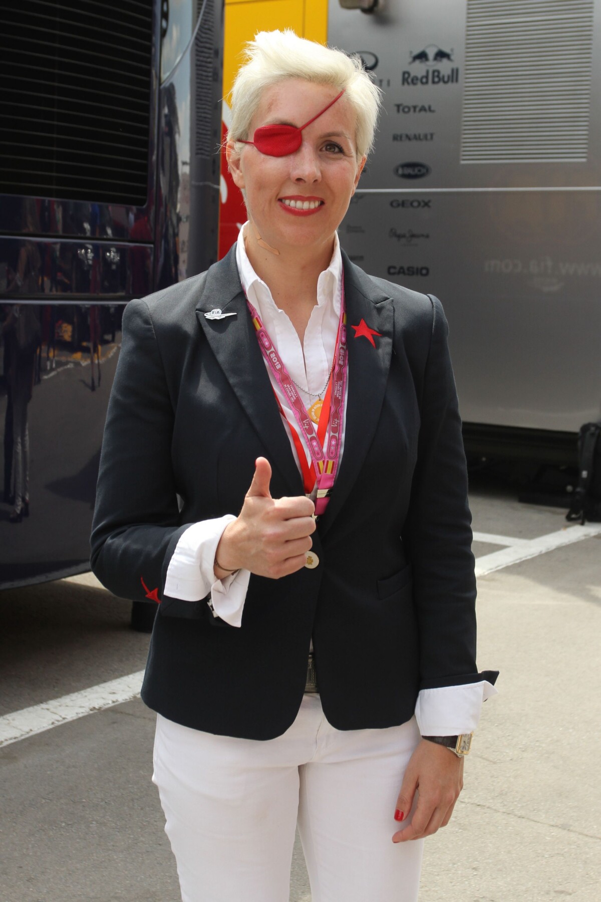 Photo : Maria de Villota, morte à Seville, le 11 octobre 2013. - Purepeople