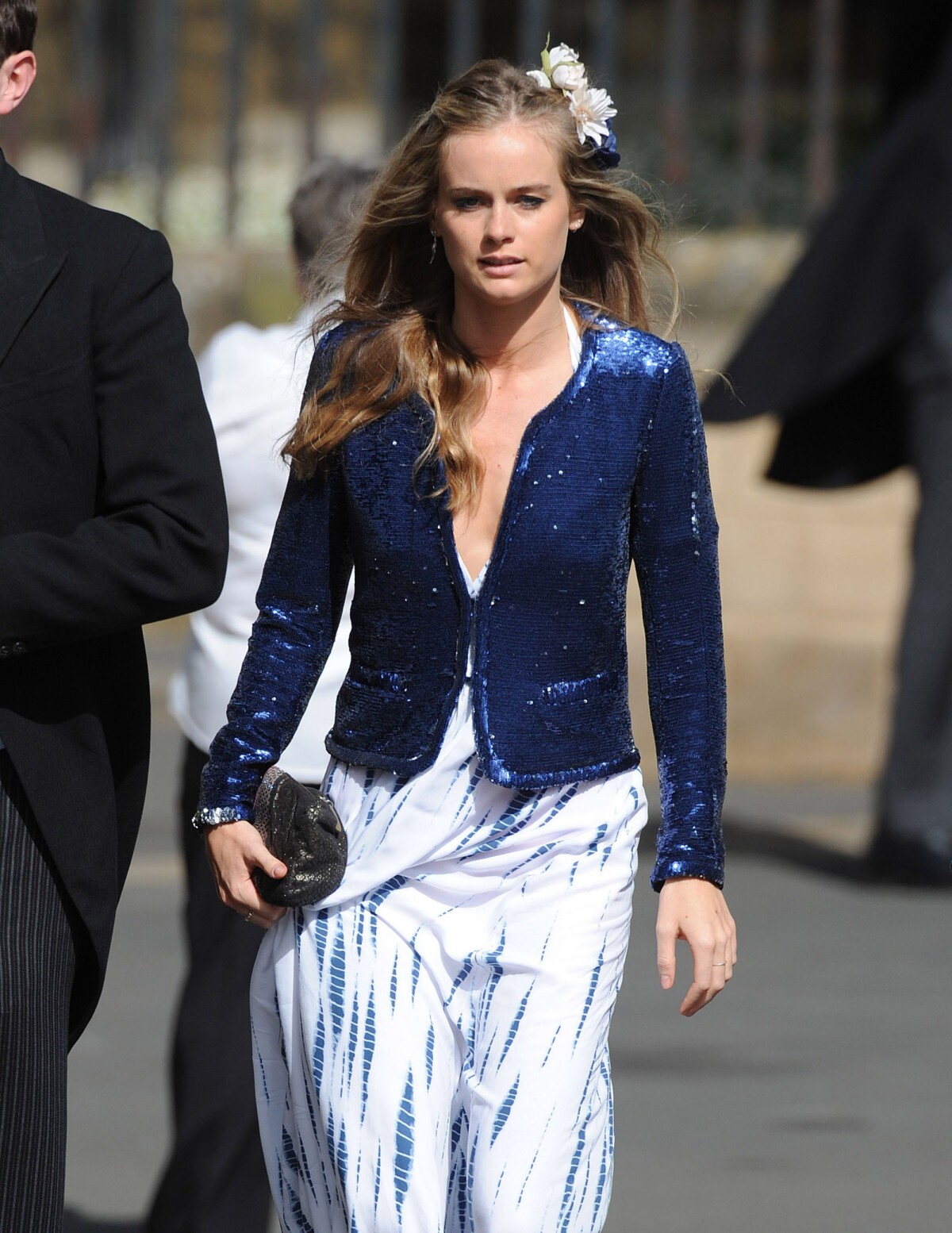 Photo : Cressida Bonas, petite amie du prince Harry, au mariage de ...