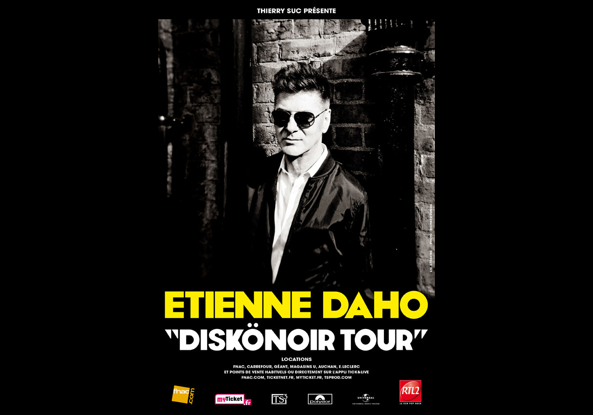 Photo : Etienne Daho en concert. Le "DISKÖNOIR TOUR", automne 2014 ...