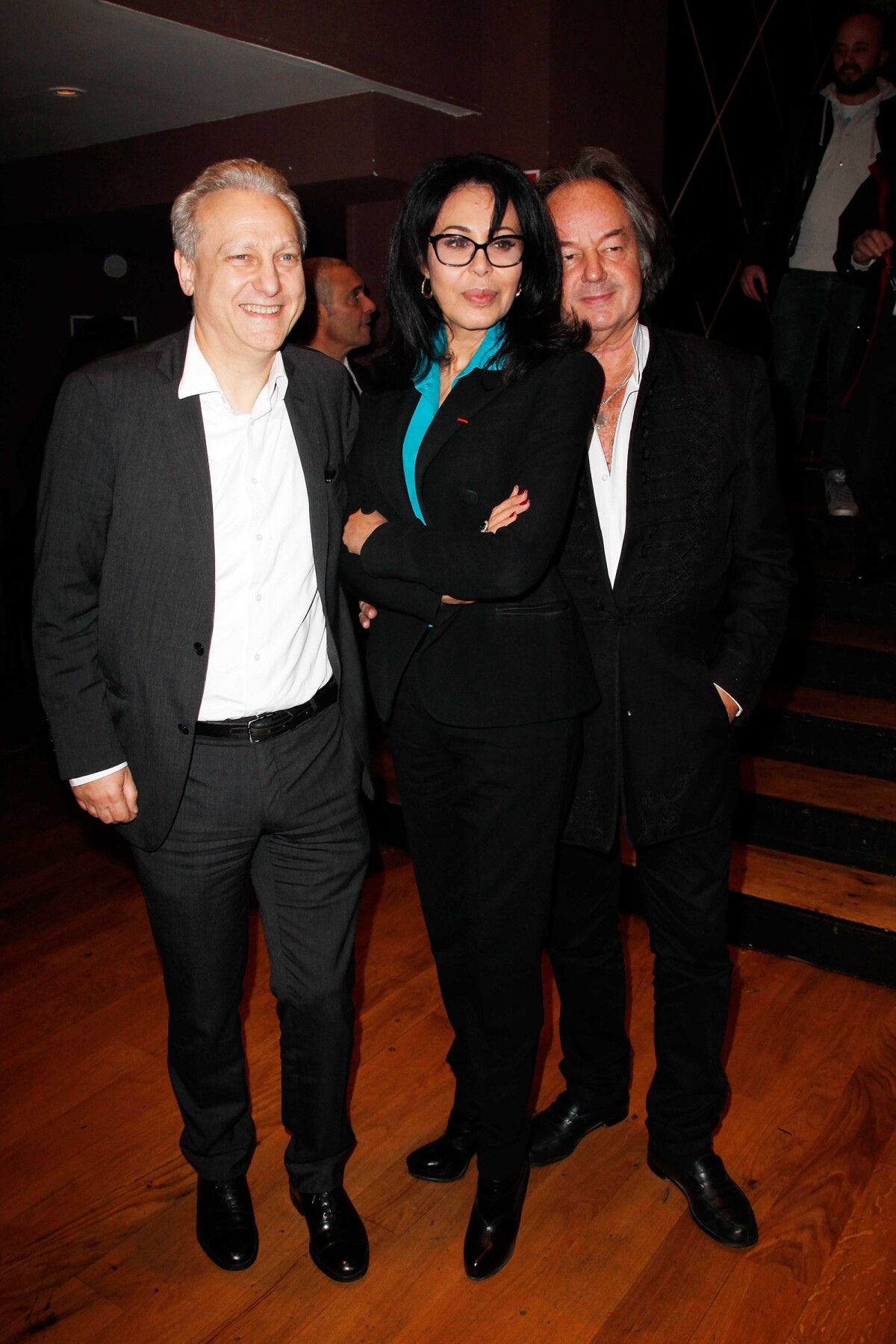 Photo : Gonzague Saint Bris, Yamina Benguigui et Yves Bigot, directeur ...