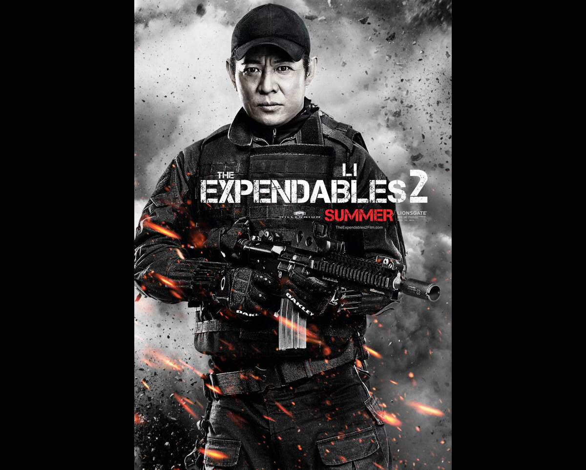 Photo : Jet Li dans Expendables 2, en 2012. - Purepeople