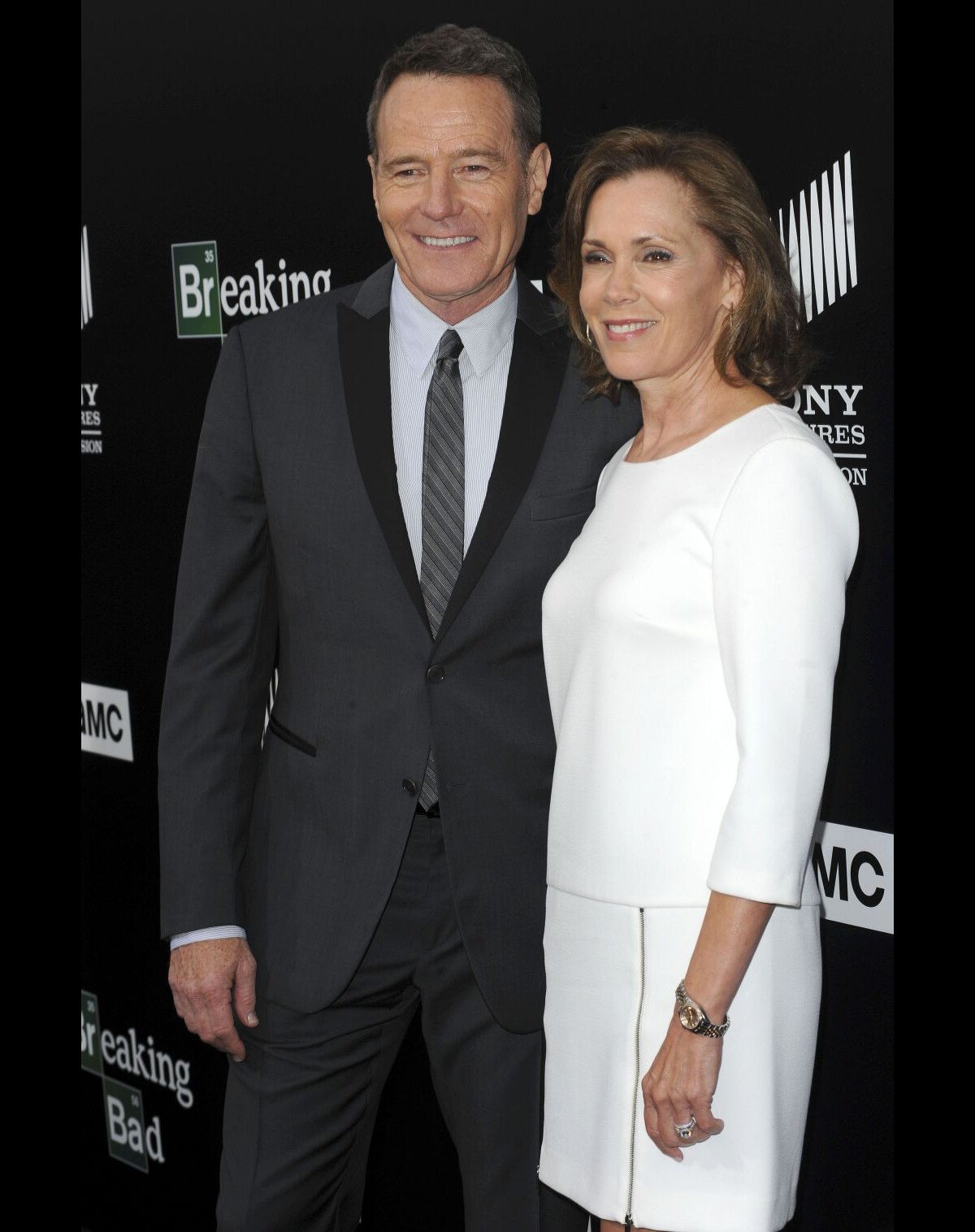Photo : Bryan Cranston et Robin Dearden à l'avant-première de la ...