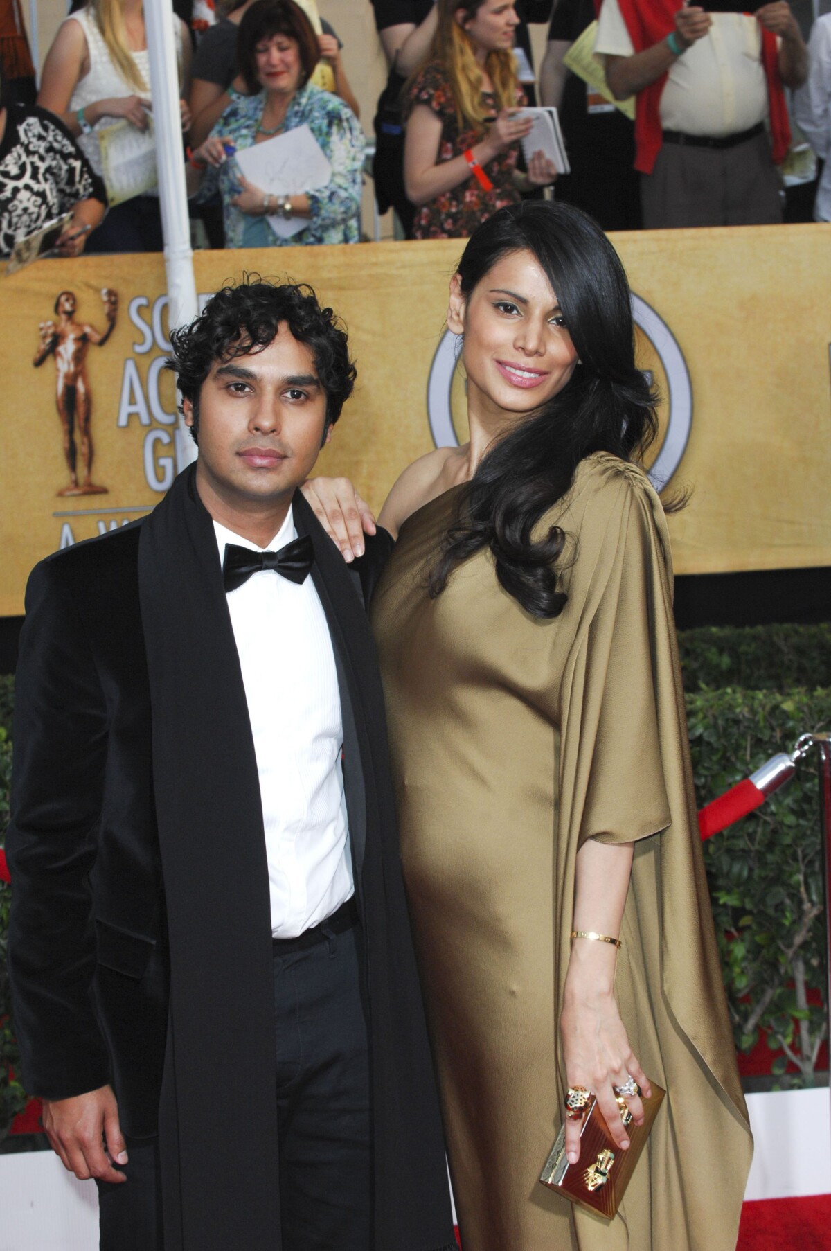 Photo : Kunal Nayyar, Neha Kapur lors de la 20e cérémonie des Screen ...