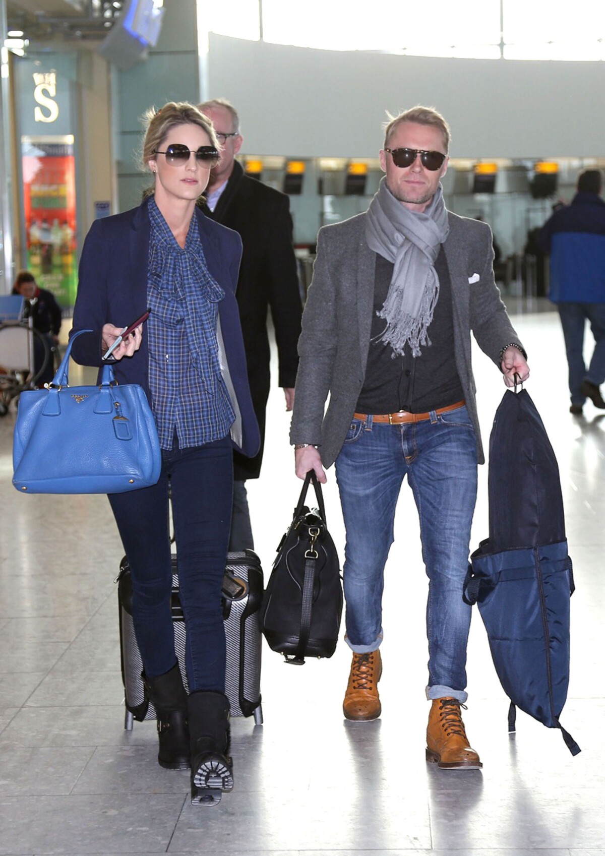 Photo : Le chanteur Ronan Keating et sa petite amie Storm Uechtritz à ...