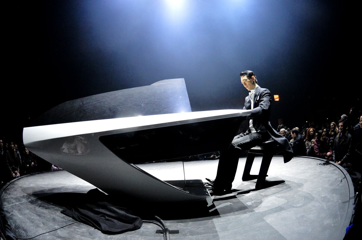Photo : Mu Ye Wu - Exclusif - Nuit de Chine au Grand Palais à Paris, le ...