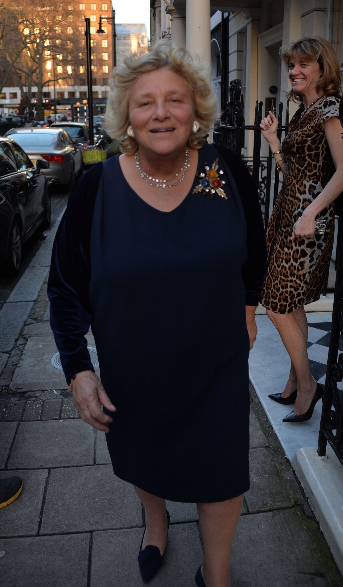 Photo : Dame Vivien Duffield lors du Mariage de Chloe Delevingne et d ...