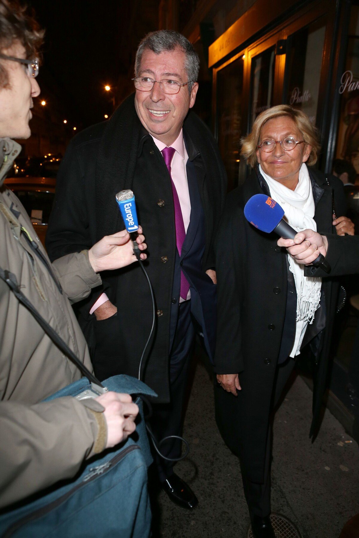 Photo : Patrick et Isabelle Balkany à Paris le 28 Janvier 2013 ...