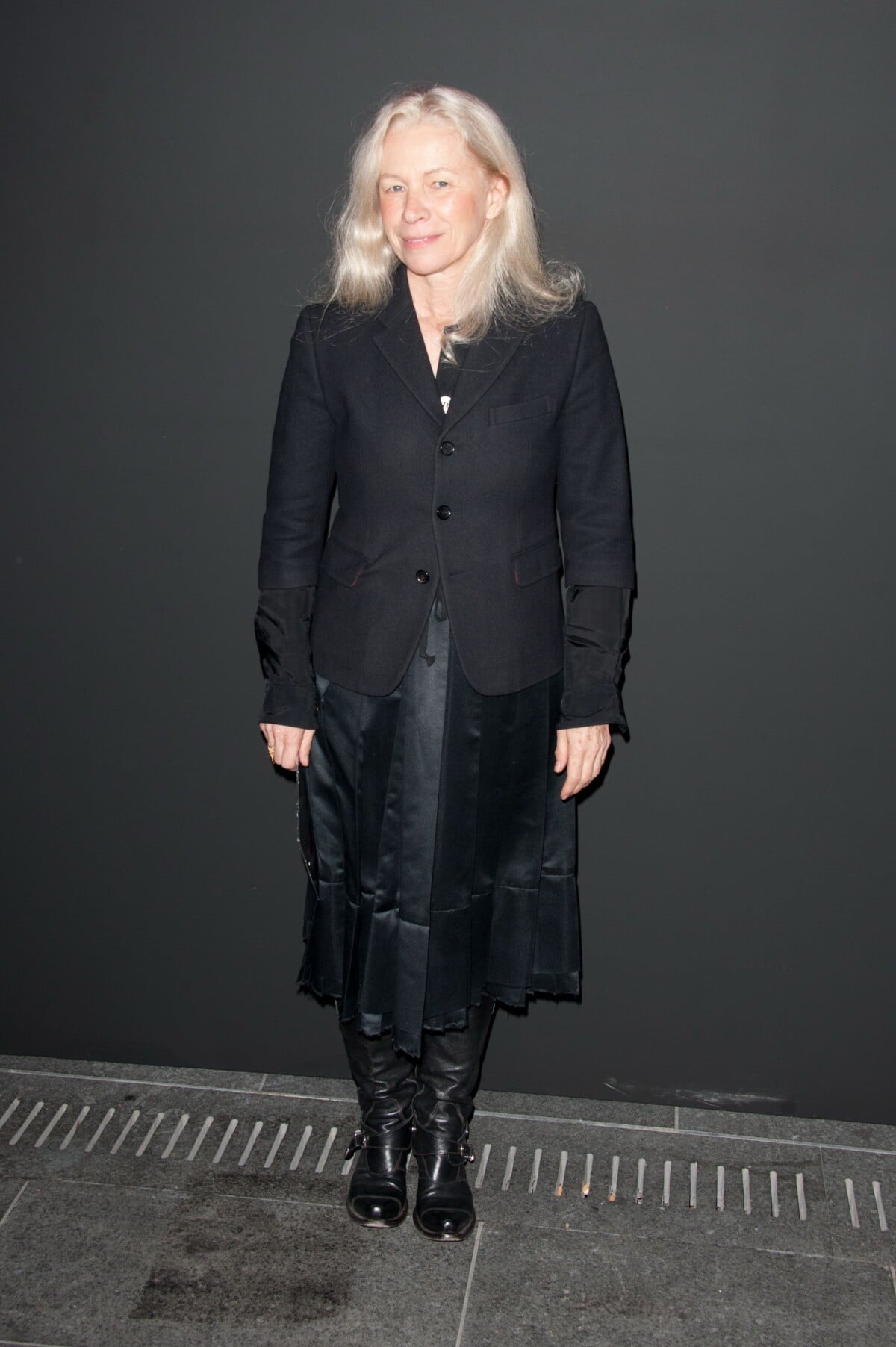 Photo : La photographe Dominique Issermann à Paris, le 20 décembre 2010 ...