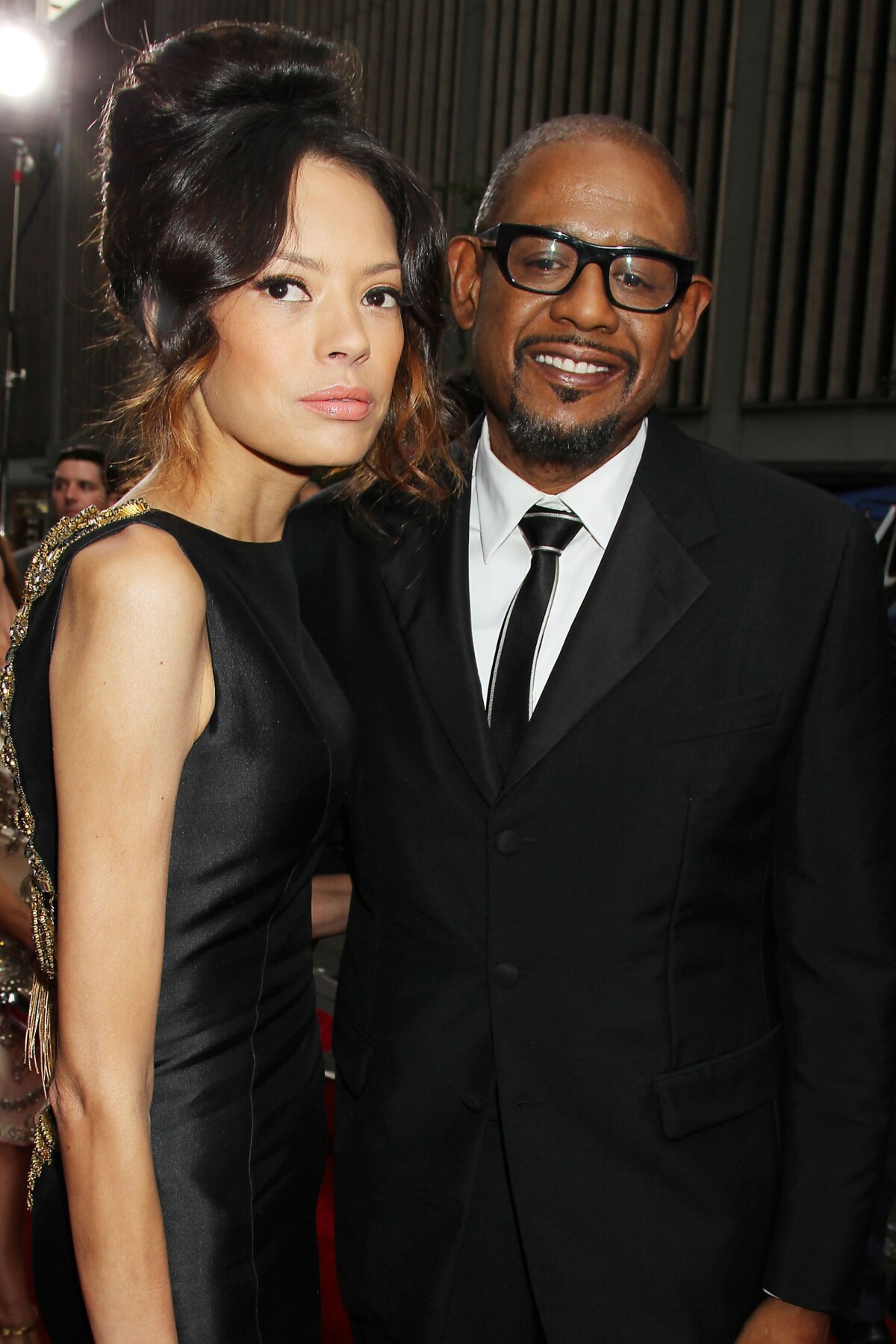 Photo Forest Whitaker Et Keisha Whitaker à New York Le 5 Août 2013