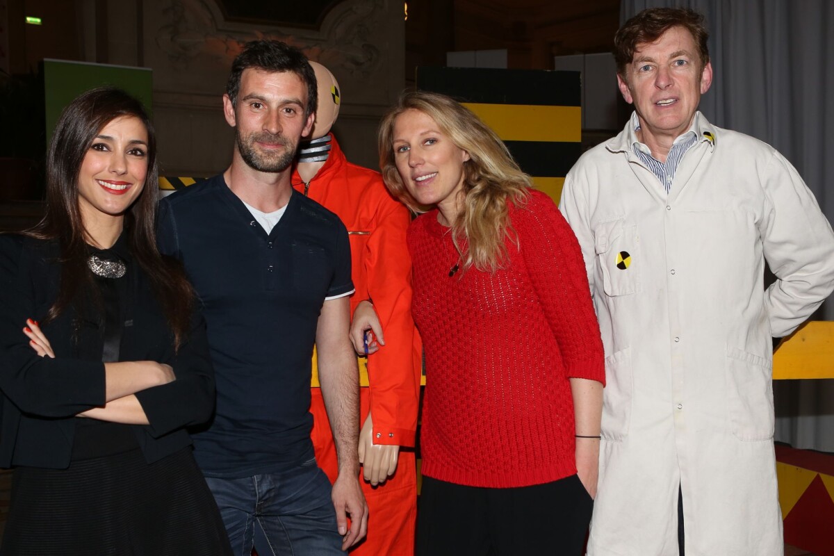 Photo : Elise Chassaing, Vincent Chatelain, Agathe Lecaron (15 jours après son accouchement ...