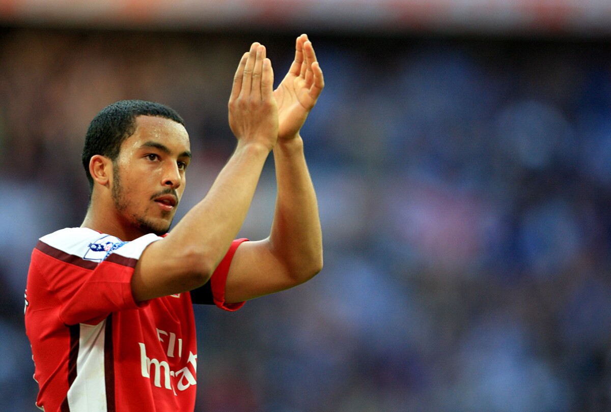 Photo : Theo Walcott à Londres en 2008. - Purepeople