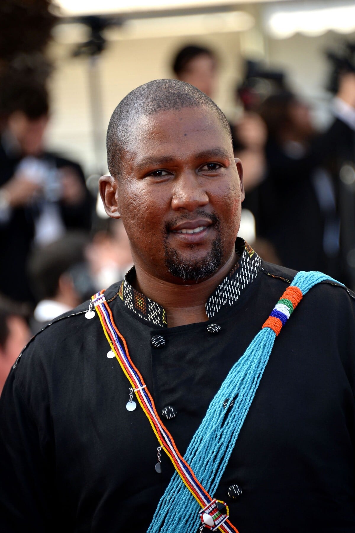 Photo : Mandla Mandela à la montée des marches du film "Sils Maria ...
