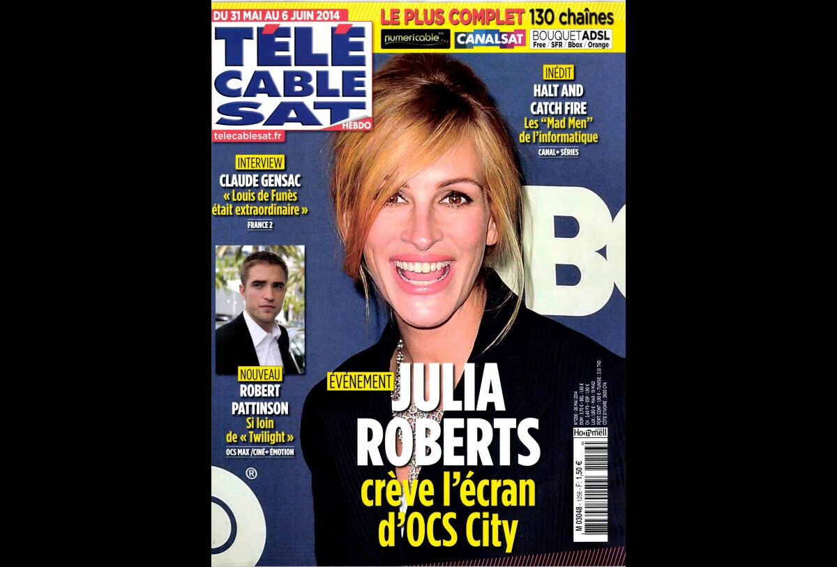 Photo : Télé Câble Sat, en kiosques le 26 mai 2014. - Ode (Purepeople)