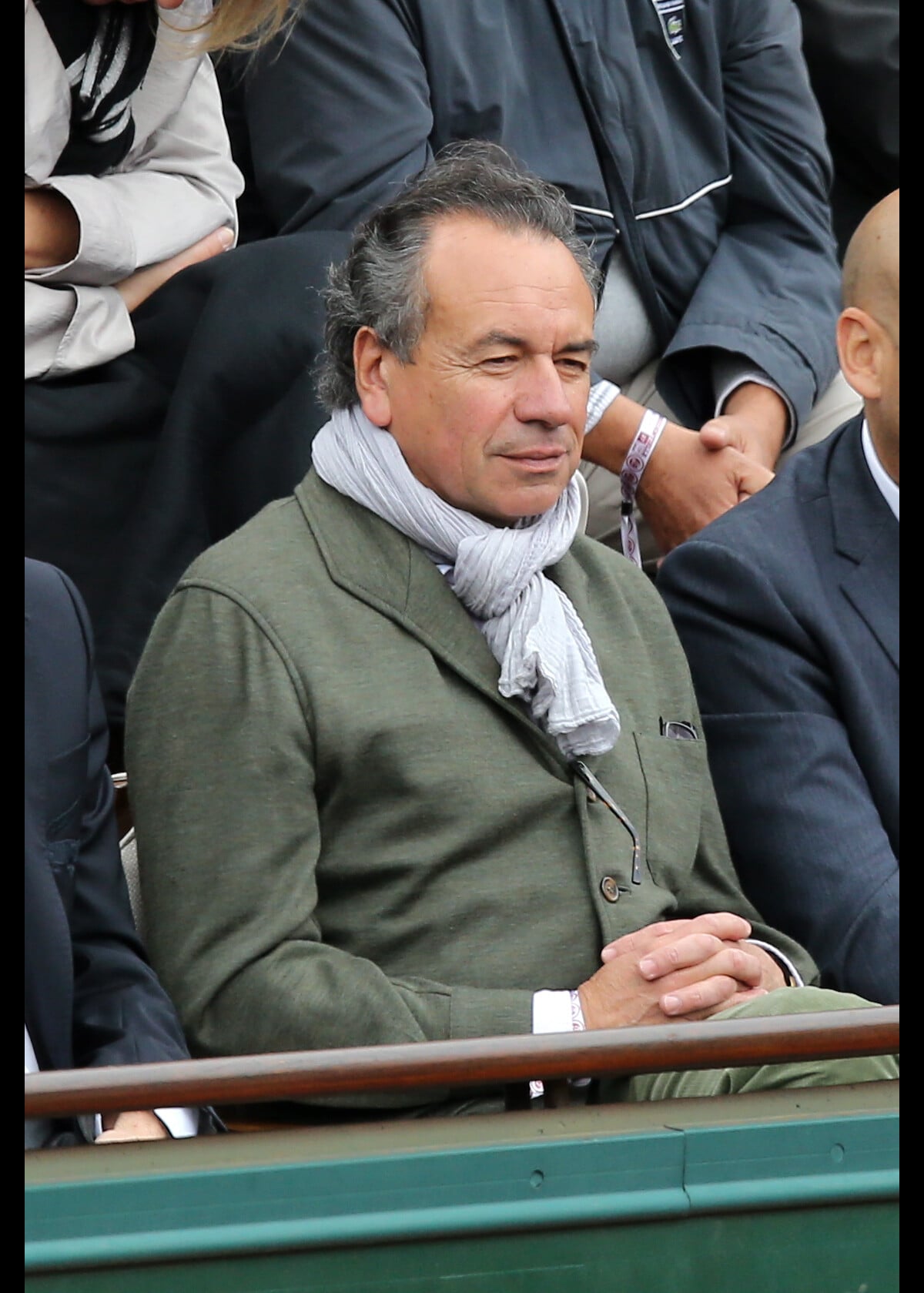 Photo : Pierre Durand aux Internationaux de France de tennis de Roland ...