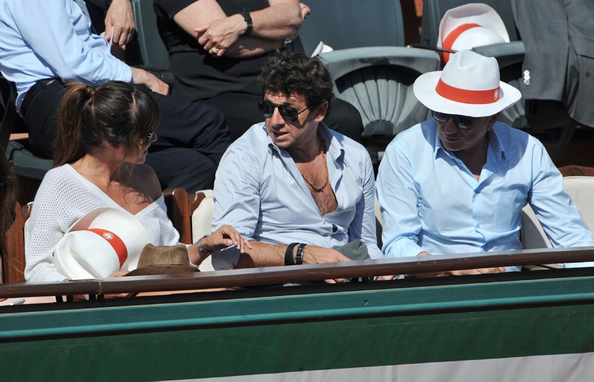 Photo : Patrick Bruel et sa compagne Caroline, Michel Drucker aux ...