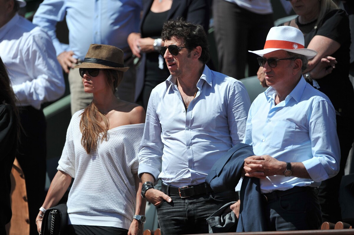 Photo : Patrick Bruel et sa compagne Caroline, Michel Drucker aux ...